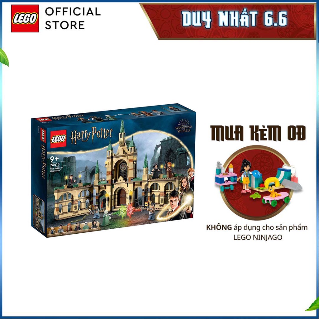 LEGO HARRY POTTER 76415 Đồ chơi lắp ráp Trận chiến tại trường Hogwarts (730 chi tiết) | Shopee ...