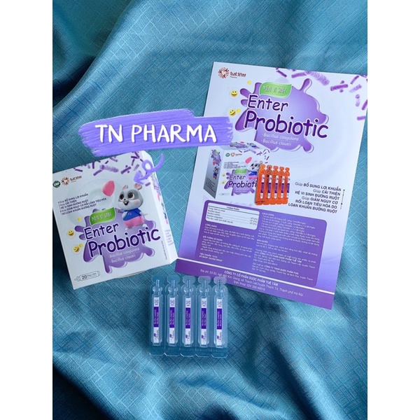 [CHÍNH HÃNG] Tuýp Uống Men Vi Sinh EnterProbiotic Cho bé , Bổ sung lợi ...