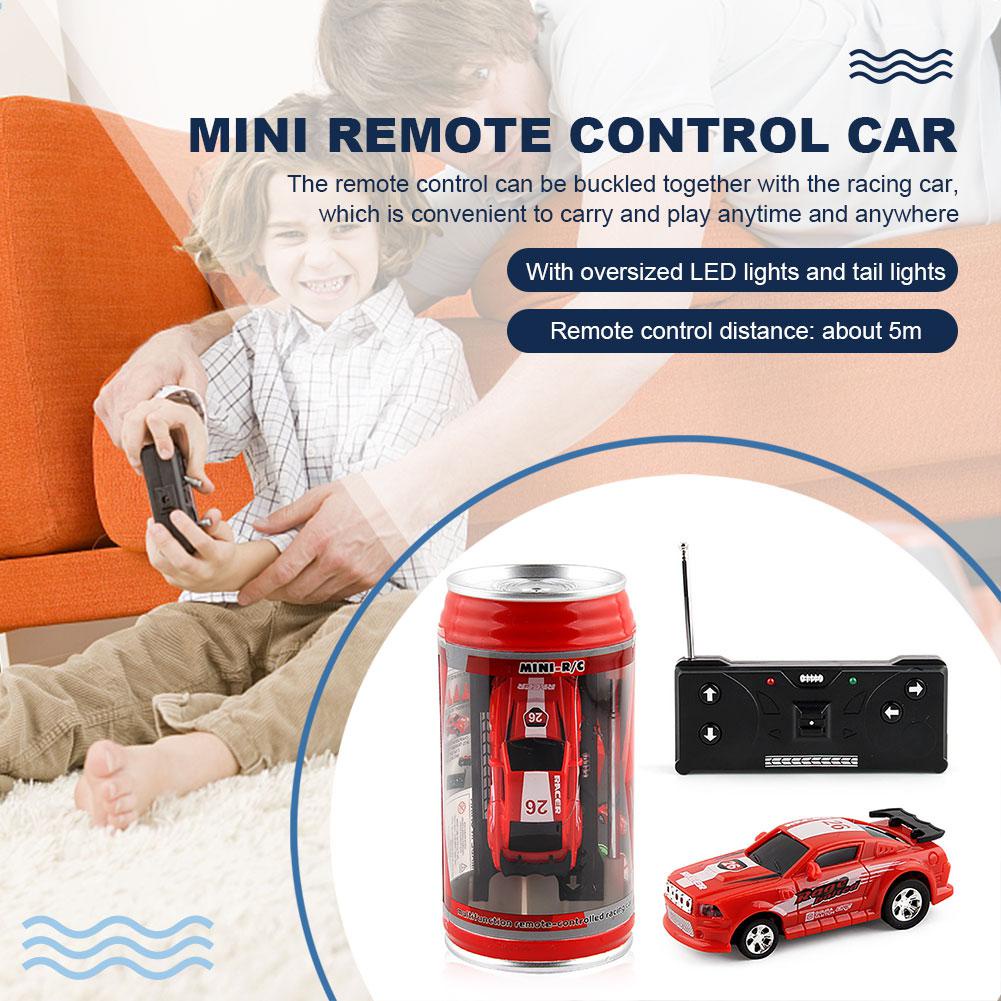 Coke Can Remote Control Racing Vehicle Battery Operated RC Racing Car ...