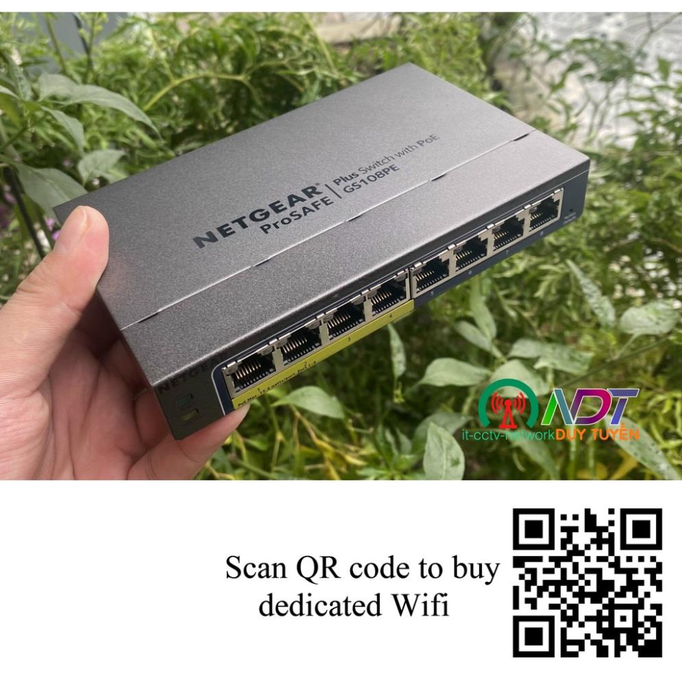Netgear GS108PE v3 / 8 Port With 4-Ports PoE Gigabit Ethernet , Chia ...