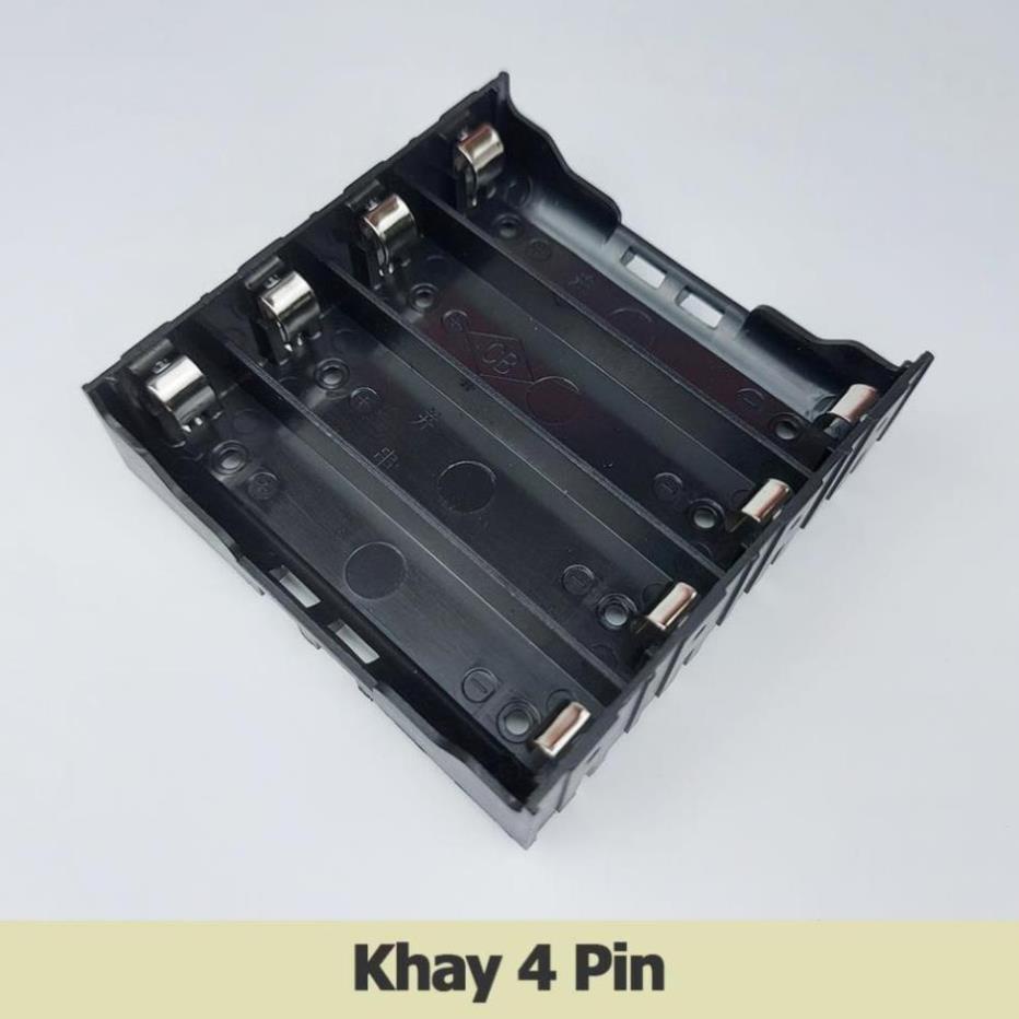Khay pin 18650 1 2 3 4 cell Pin Đế giữ pin Mạ Kẽm | Shopee Việt Nam
