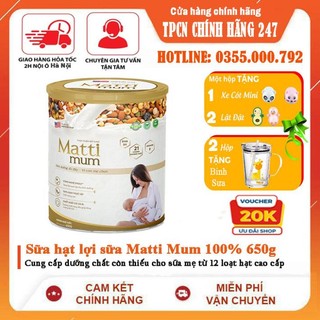 Sữa Hạt Lợi Sữa Matti Mum Chính Hãng | Shopee Việt Nam