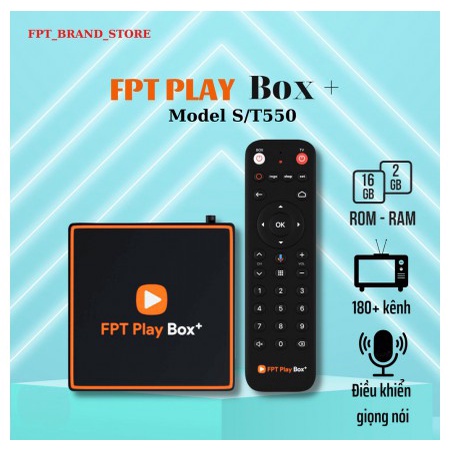 Box Smart Tivi Fpt Play Box T550 Ram 2gb Chính Hãng | Shopee Việt Nam