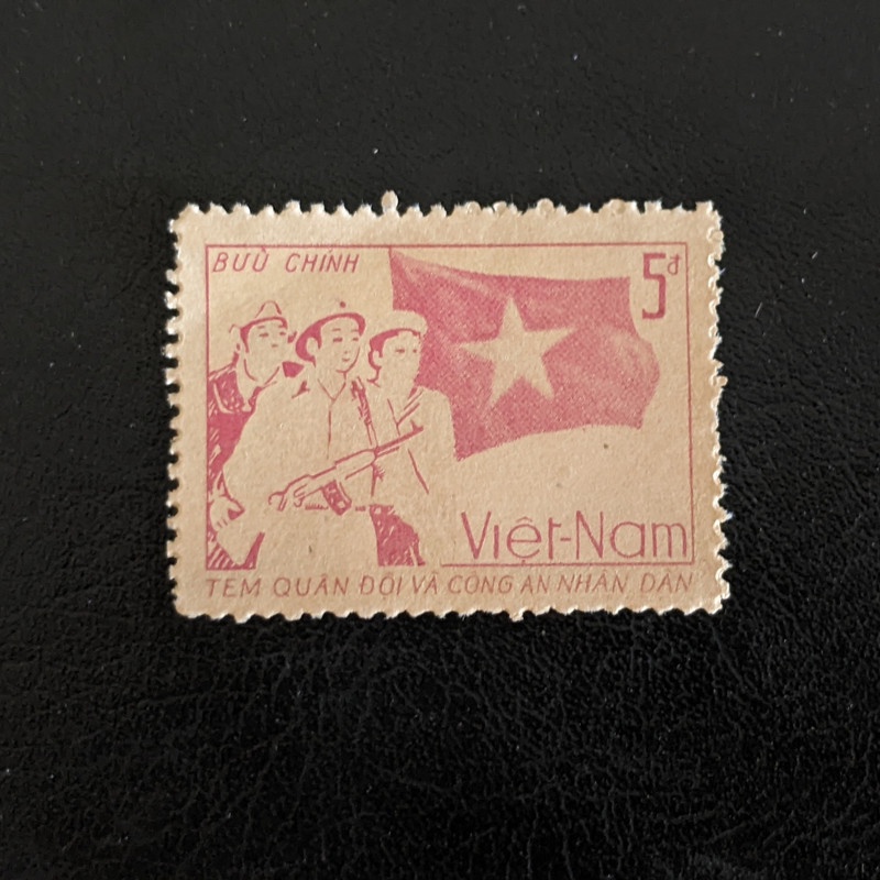 Tem Việt Nam 5 đồng Tem quân đội và công an nhân dân | Shopee Việt Nam