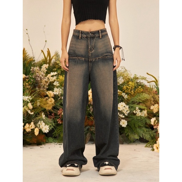 PEKO HELLO - Quần jean loang 2 túi trước Aci Jean | Shopee Việt Nam