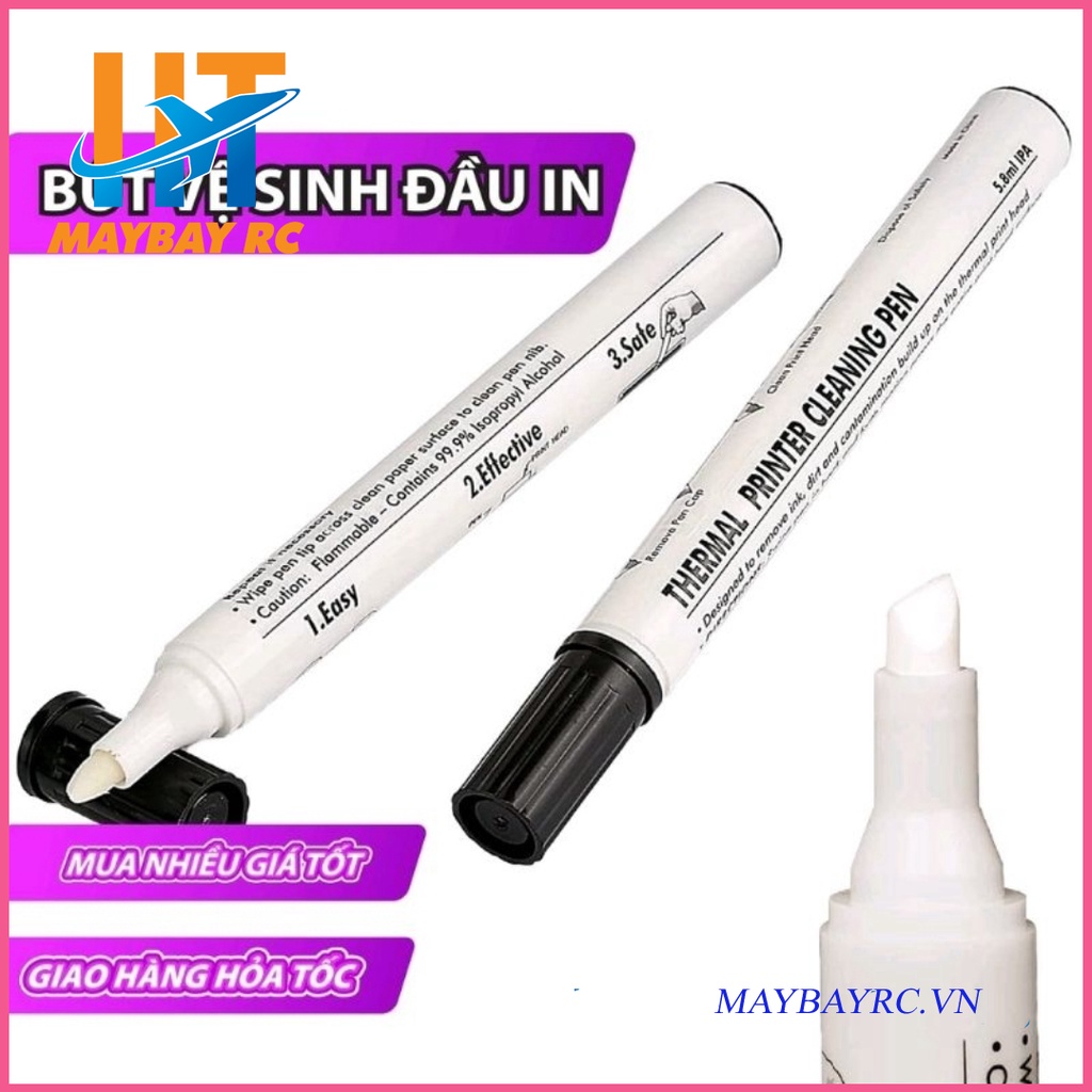 Bút vệ sinh làm sạch đầu in cho máy in nhiệt 4B, HPRT N41, Xprinter ...