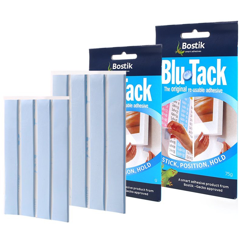 Đất sét dính Blu Tack Original (1 túi 4 thanh) loại 75gr | Shopee Việt Nam