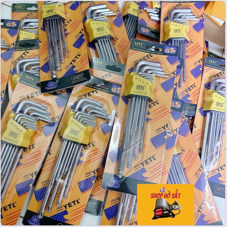 Bộ lục giác Bi YETI ,Lục Giác Bông YETI 9 Chi Tiết . Combo Siêu Rẻ ...