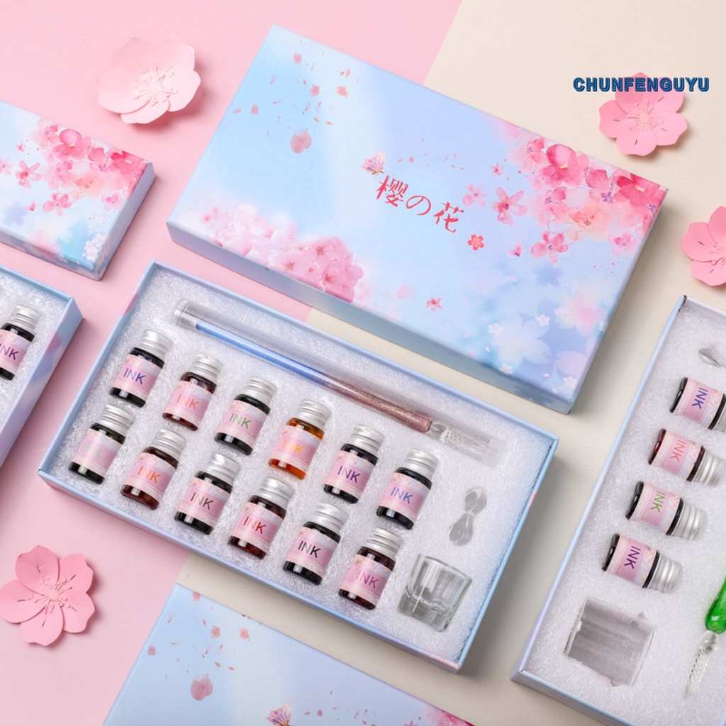 Bộ 1 Bút Mực Viết Thư Pháp / Pha Lê / Thủy Tinh Cffy * 1 | Shopee Việt Nam