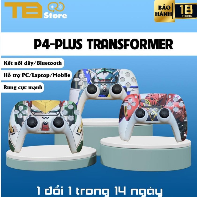 Tay Cầm Chơi Game P4 Plus Skin Transformer Limited Kết Nối Bluetooth ...