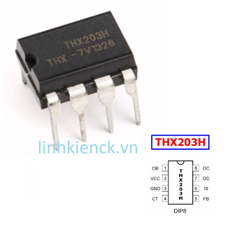 IC nguồn THX203H THX 203H 203 DIP8 | Shopee Việt Nam