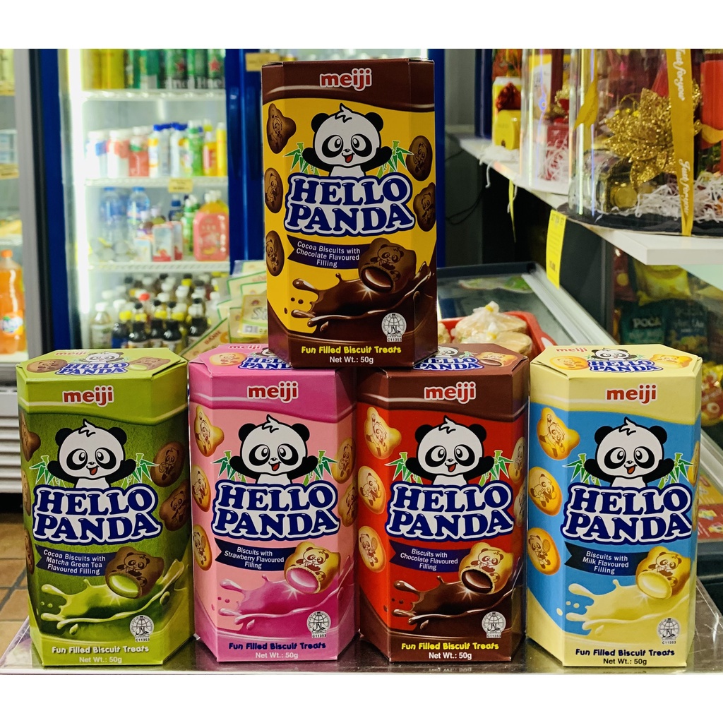 Bánh gấu Meiji Hello Panda hộp 50g | Shopee Việt Nam