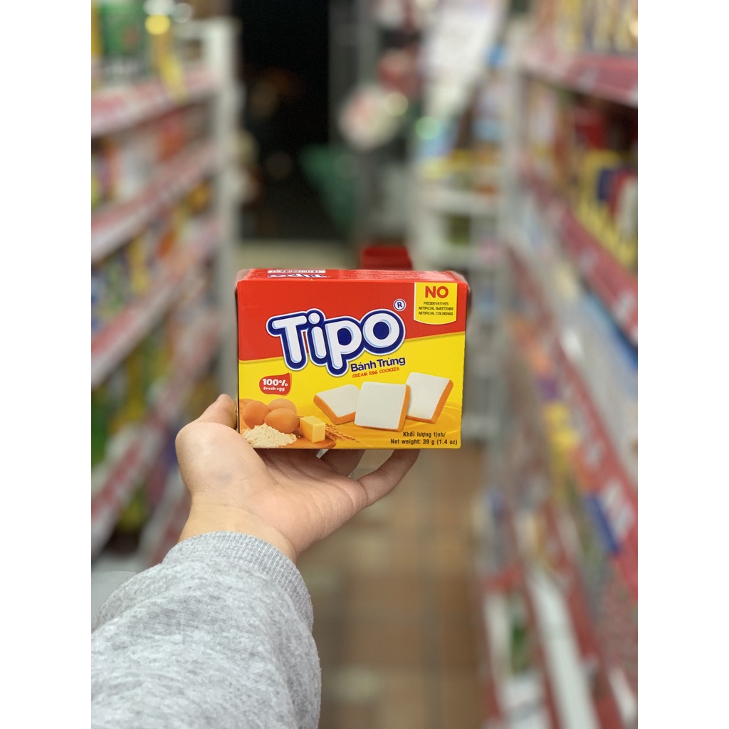 Bánh trứng Tipo hộp 39g | Shopee Việt Nam