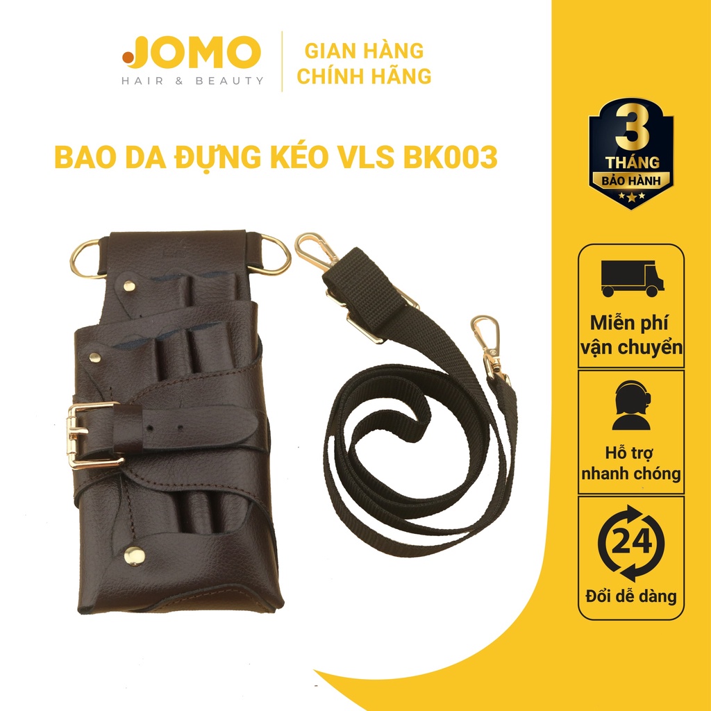 Bao da đựng 5 kéo VLS BK003 có móc khóa - - Jomo Hair & Beauty | Shopee ...