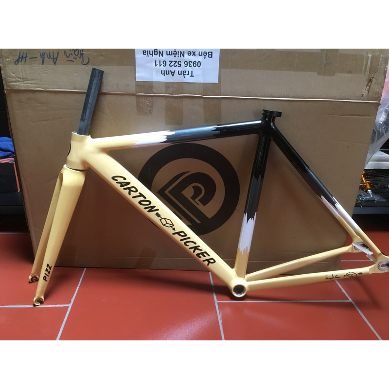 Khung Pizz Carton Picker Fixed Gear | Shopee Việt Nam