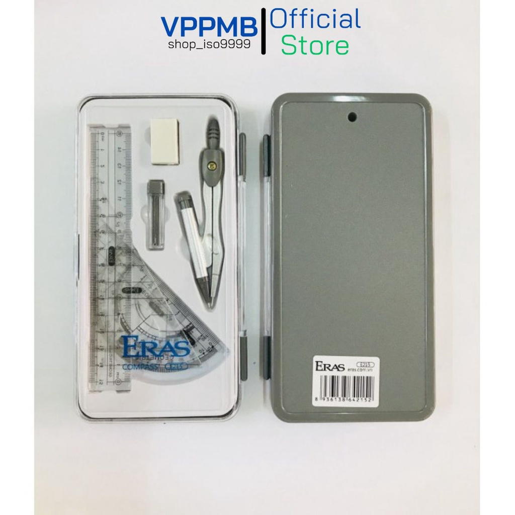 Bộ Compas cao cấp Eras E215, Bộ dụng cụ học sinh | Shopee Việt Nam