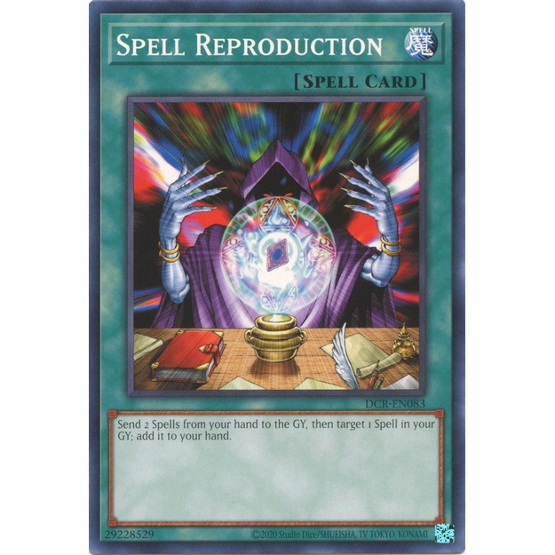Thẻ Bài Yugioh Spell Reproduction - DCR-EN083 - Common Unlimited (25th ...