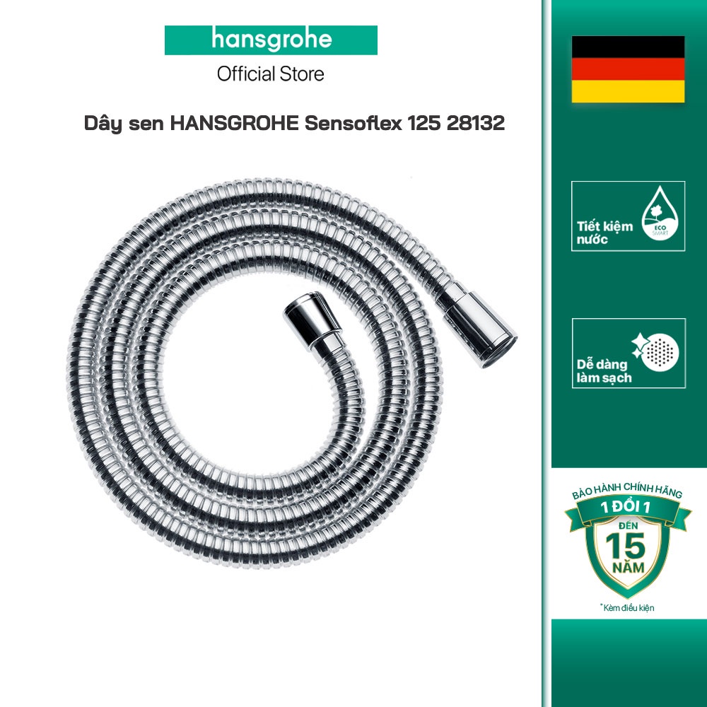 Dây sen hansgrohe Sensoflex 125 28132 | Shopee Việt Nam