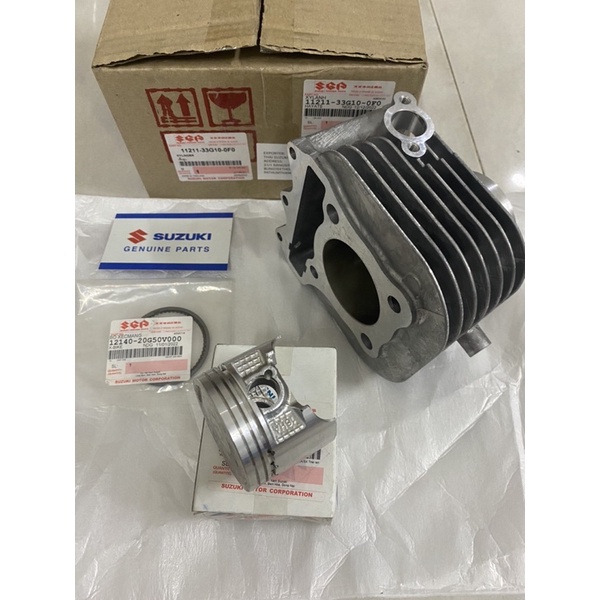 bộ lòng pitong bạc hayate sc ss suzuki chính hãng | Shopee Việt Nam