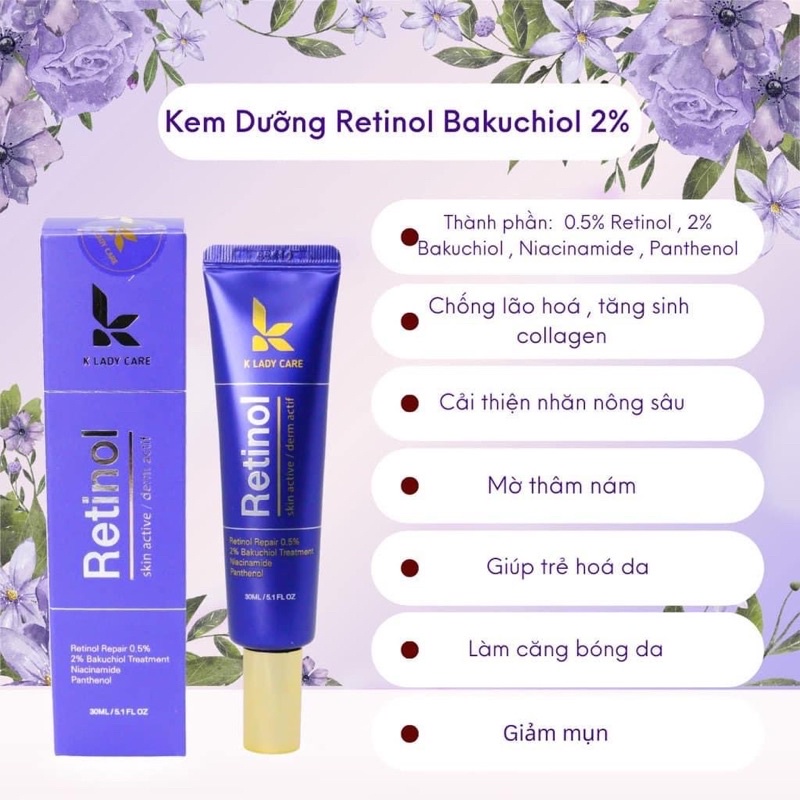 Kem Retinol Klady ( Tem BCA ) | Shopee Việt Nam