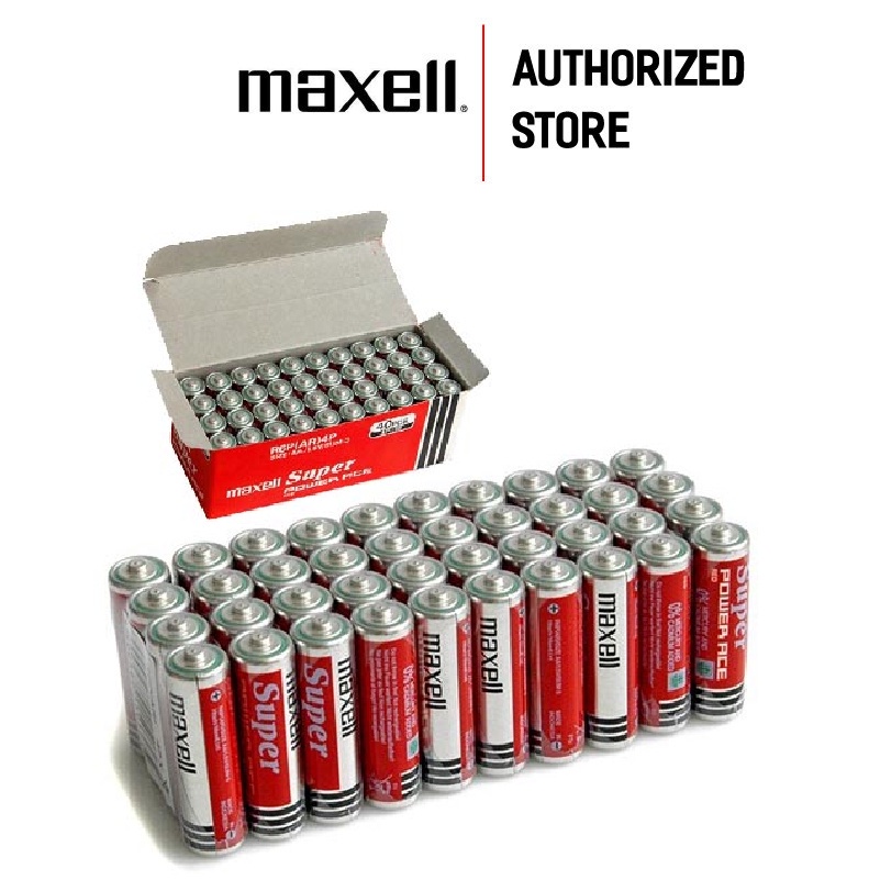 Pin Super Ace AA vỉ 4 viên MAXELL R6P(AR)4P Hàng chính hãng | Shopee ...