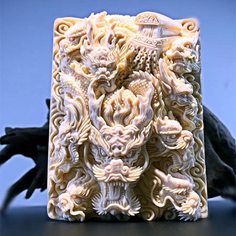 mặt dây chuyền cửu long di quan | Shopee Việt Nam