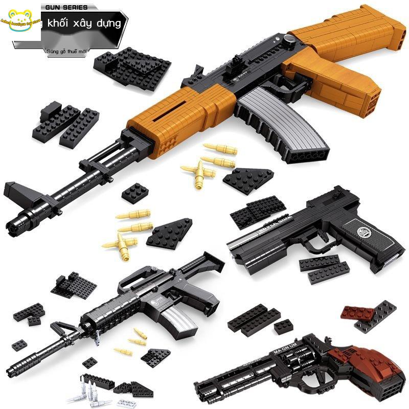 【Hàng có sẵn】Osni AK47 khối xây súng tương thích với Lego AWM lắp ráp ...