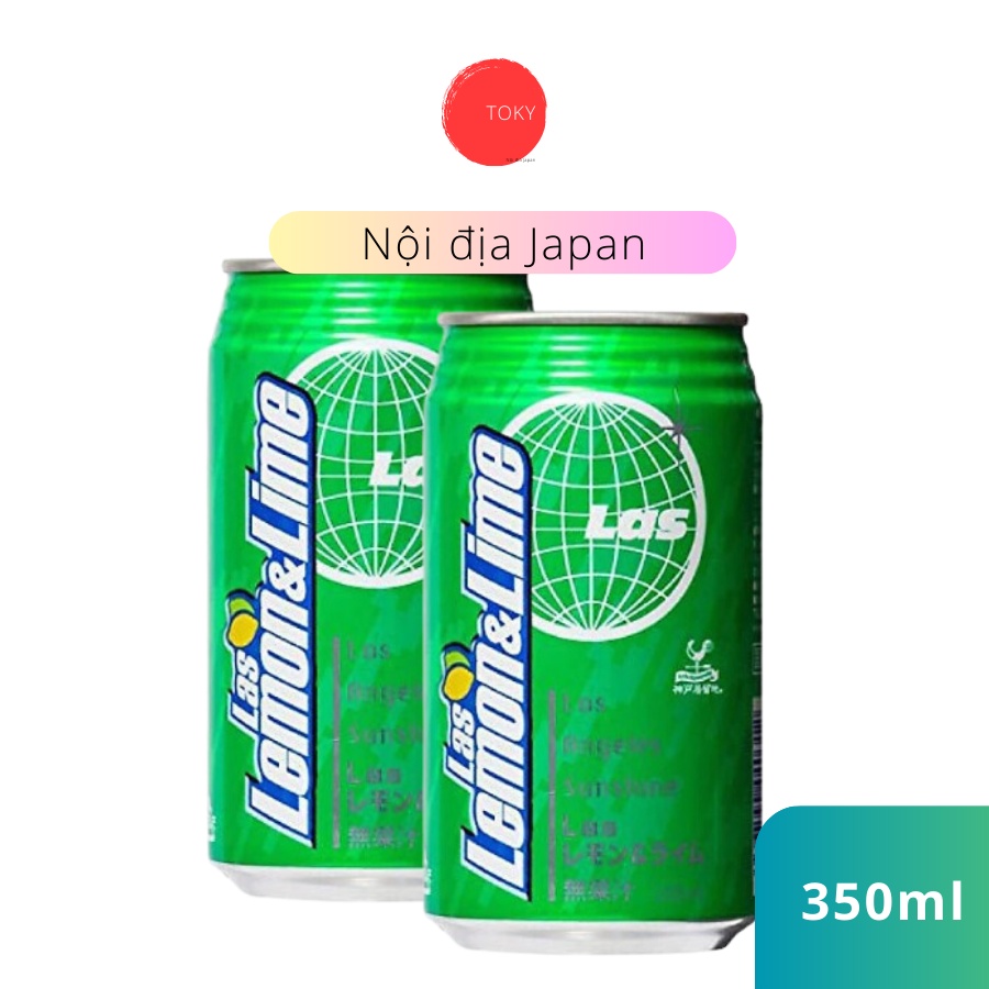 Soda chanh lon Las nhật bản 350ml | Shopee Việt Nam