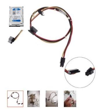 Cáp nguồn ổ cứng máy đồng bộ các mã HP Compaq 4000 6000 8000 Pro serial ...