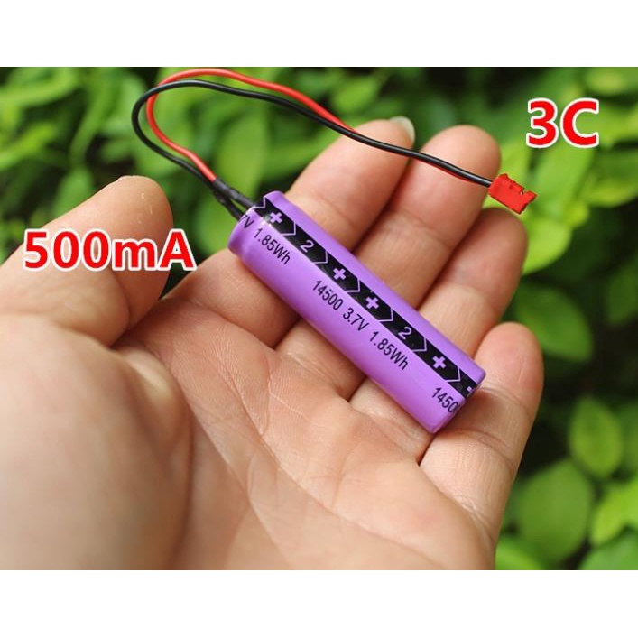 Pin lithium 14500 điện dung 3,7V 500mA 3C | Shopee Việt Nam