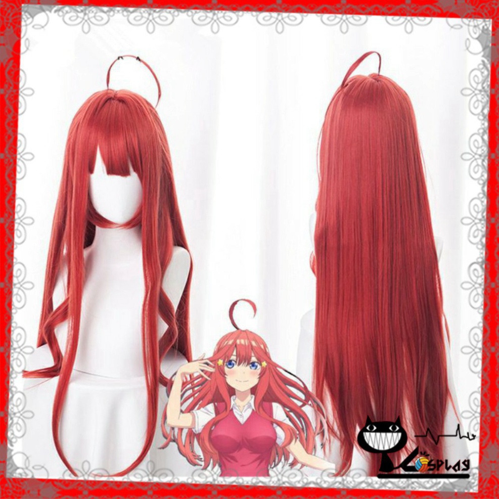 [sẵn] Wig/tóc giả cosplay Itsuki Nakano - Gotoubun no Hanayome: Nhà có ...