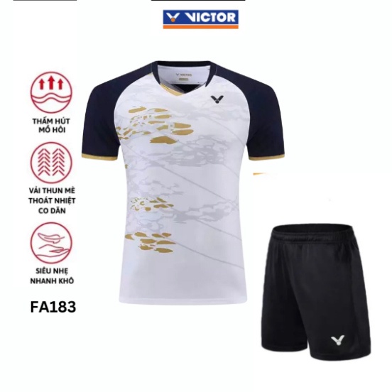 Quần Áo Cầu Lông VICTOR mã FA183 Chuyên Nghiệp Sử Dụng Trong Thi Đấu Cầu Lông FAVAHI SPORT 22 ...