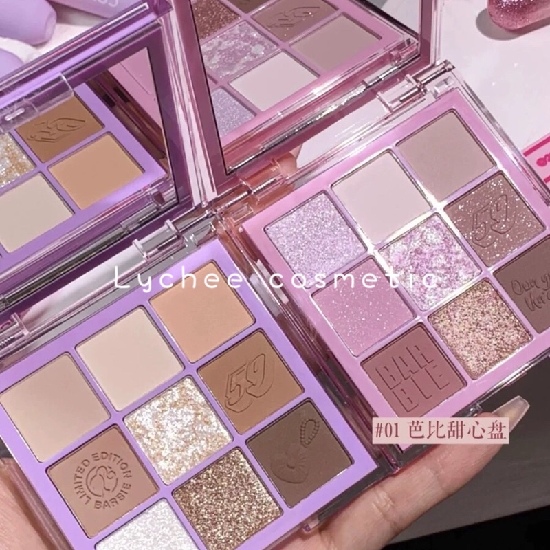 Bảng phấn mắt 9 ô Colorkey - Barbie Collection | Shopee Việt Nam