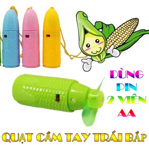 Quạt Mini Cầm Tay Hình Trái Bắp | Shopee Việt Nam
