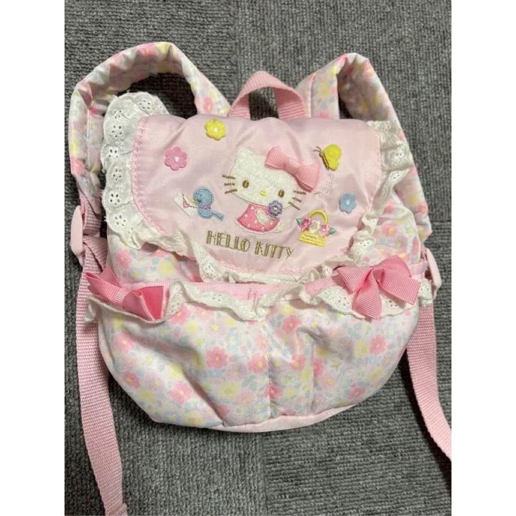 [Hàng Có Sẵn] Ba Lô Đi Học Phong Cách Nhật Bản In Hình hello kitty ...