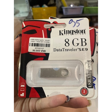 USB 8GB kingston taiwan(NHẬT TRẦN BH 5 NĂM) | Shopee Việt Nam