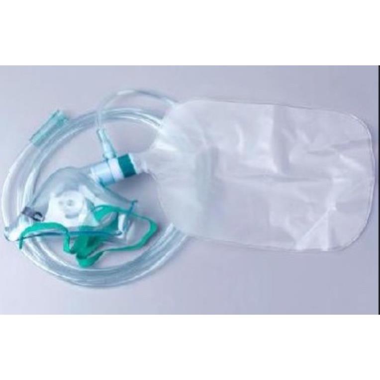 Bộ mặt nạ thở oxy có túi, mask thở oxy có túi người lớn và trẻ em non ...