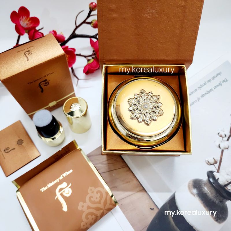 Set phấn nước tái sinh Whoo Radiant Essence Cushion SPF50+/PA ...