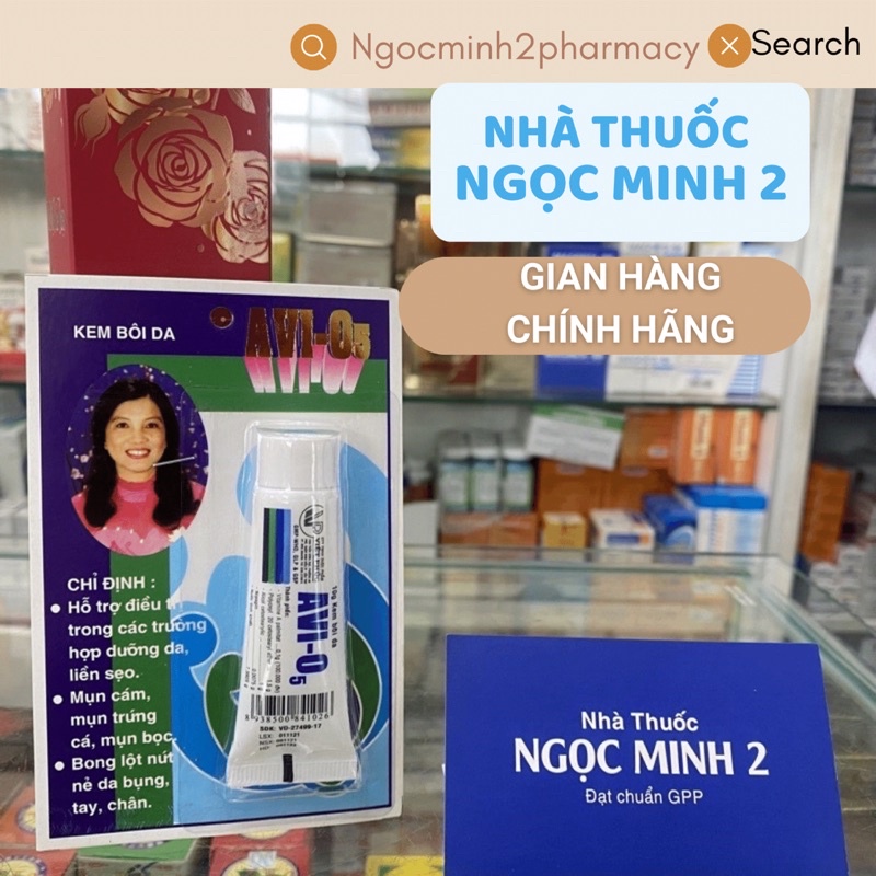 [Chính Hãng] Kem bôi da Avi-05 avio5 dưỡng da, Liền sẹo , Mụn cám, mụn ...