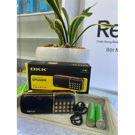 Loa BKK-K51 nghe kinh có phím số PU (bảo hanh 7 ngày) + sạc dây | Shopee Việt Nam