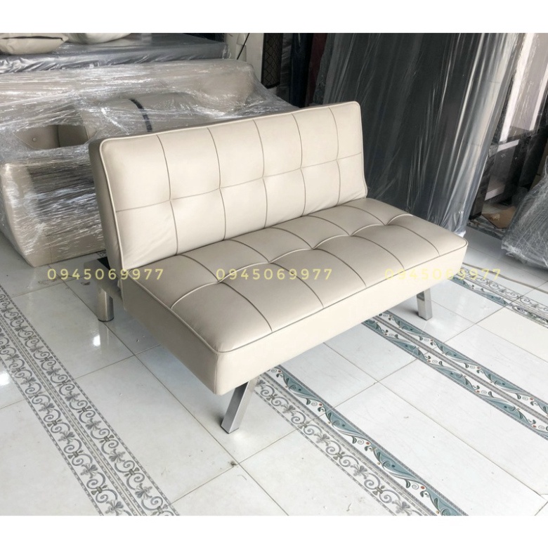 sofa giá rẻ Ghế Sofa Bed mini 1m2 Chân inox - Sopha Giường Nhỏ Gọn ...