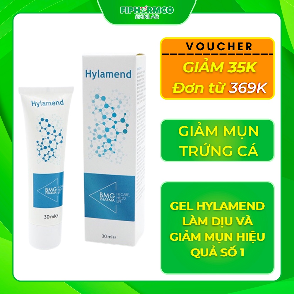 Hylamend Gel kem ngăn ngừa mụ.n trứng cá cải thiện và phục hồi da sau ...