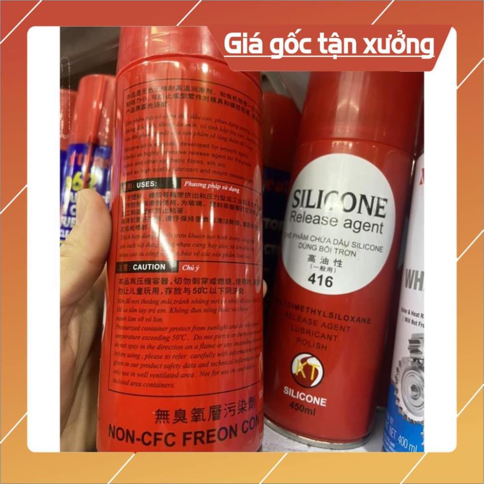 Chai xịt tách khuôn,bôi trơn,chống dính[Silicon 416,hàng chính hãng ...