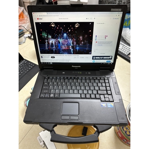 (cf-52 không pin) laptop cũ siêu bền độc lạ panasonic thiếu đồ còn chạy ...