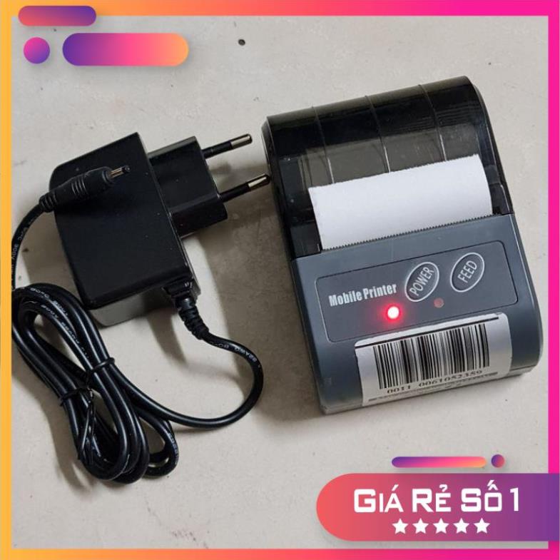 Máy In Nhiệt Mini Bluetooth Dùng Pin RPP02N (Hàng Thanh Lý) | Shopee ...