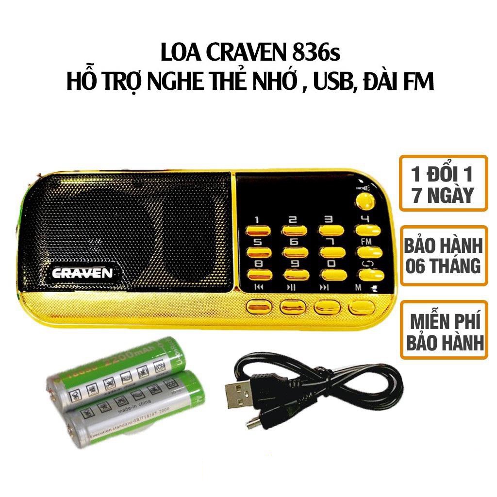 Loa pháp Craven CR836 / CR836S 2 pin chính hãng, nghe nhạc, nghe kinh ...