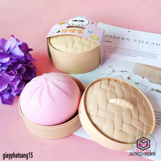 Đồ chơi Squishy bánh bao giải trí | Shopee Việt Nam