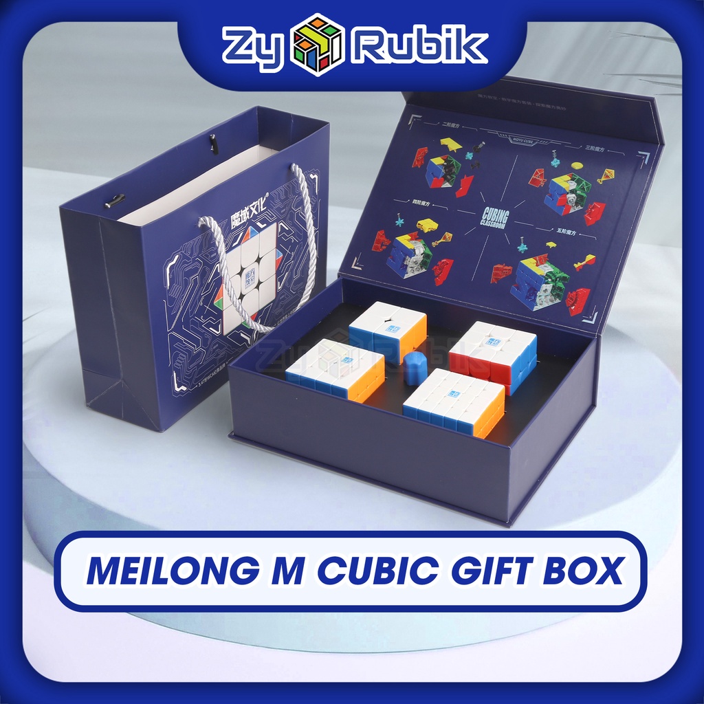 Bộ Sưu Tập Rubik Meilong M Gift Box 2x2/3x3/4x4/5x5 Stickerless Có Nam ...