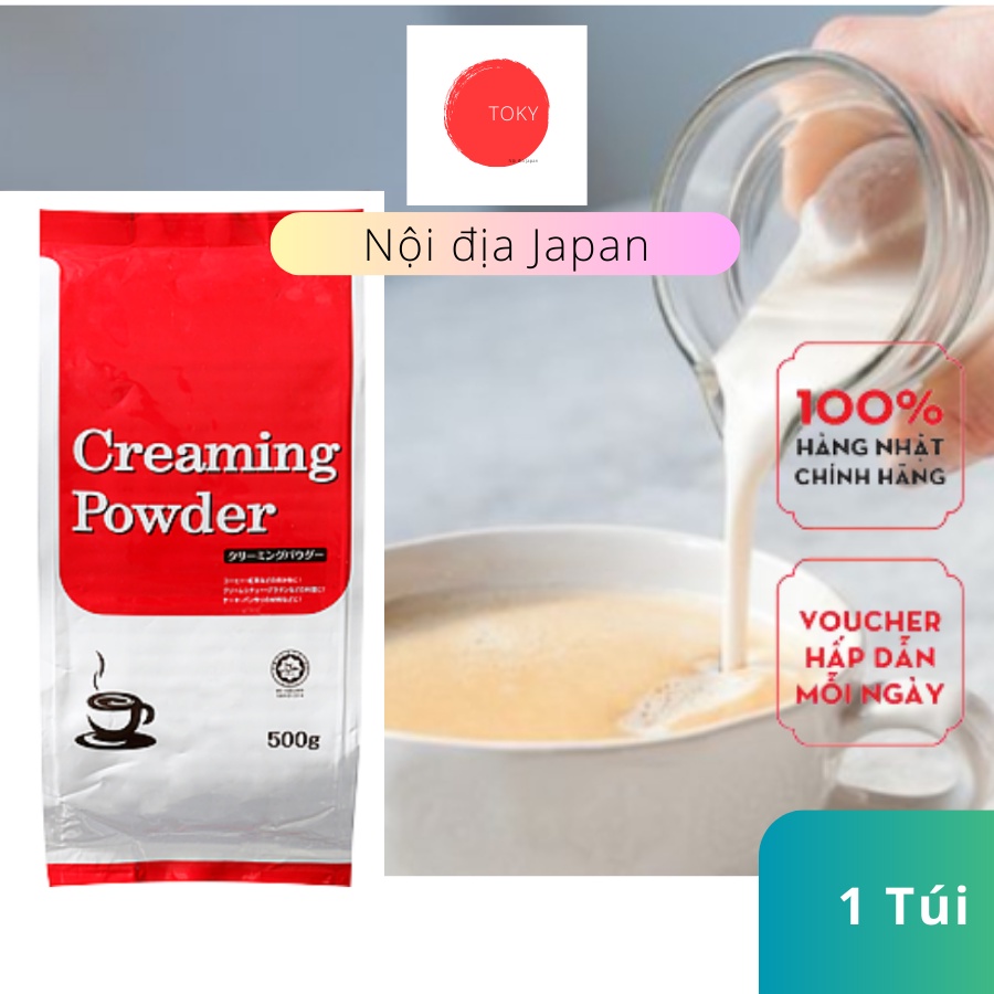 Bột kem pha café Creaming Powder nội địa nhật bản 500g | Shopee Việt Nam