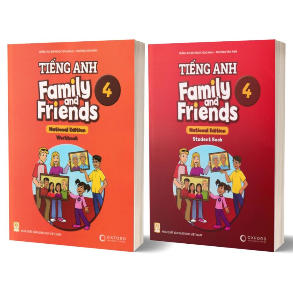 Sách - Combo Tiếng Anh 4 - Family And Friends (National Edition ...